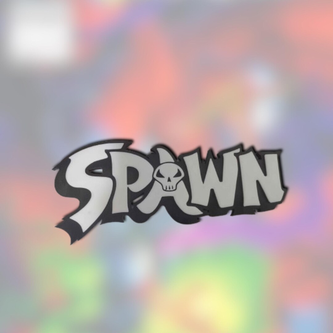 Spawn 3D Printed Logo Sign Wall Desk Shelf Art - Etsy
