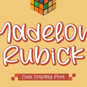 Madelon Rubick Font, Display Font, Retro Font, Vintage Font ...