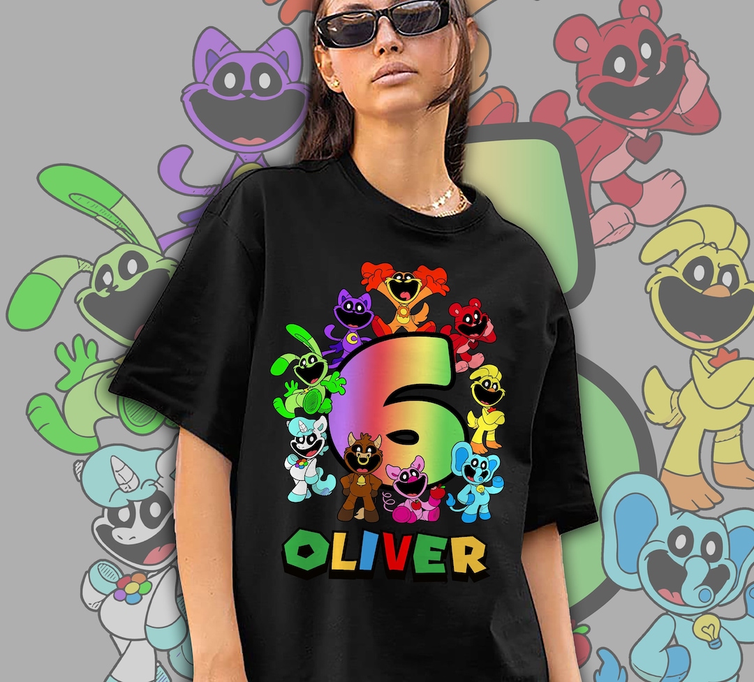 Poppy Playtime Shirt Personalized Poppy Playtime Chapter 3 Smiling ...