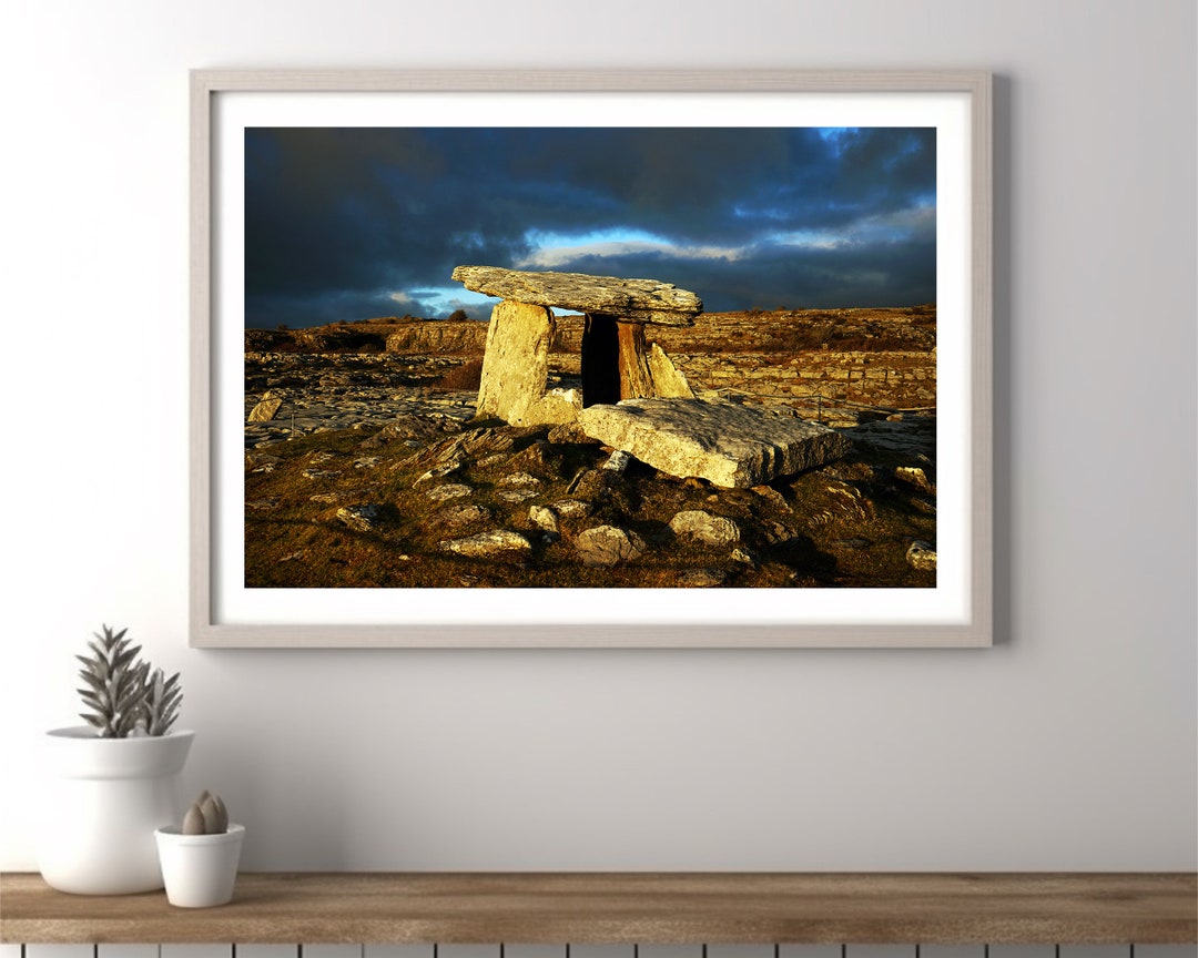 Irish Dolmen Color Print | Ireland Photography | Ancient Architecture ...