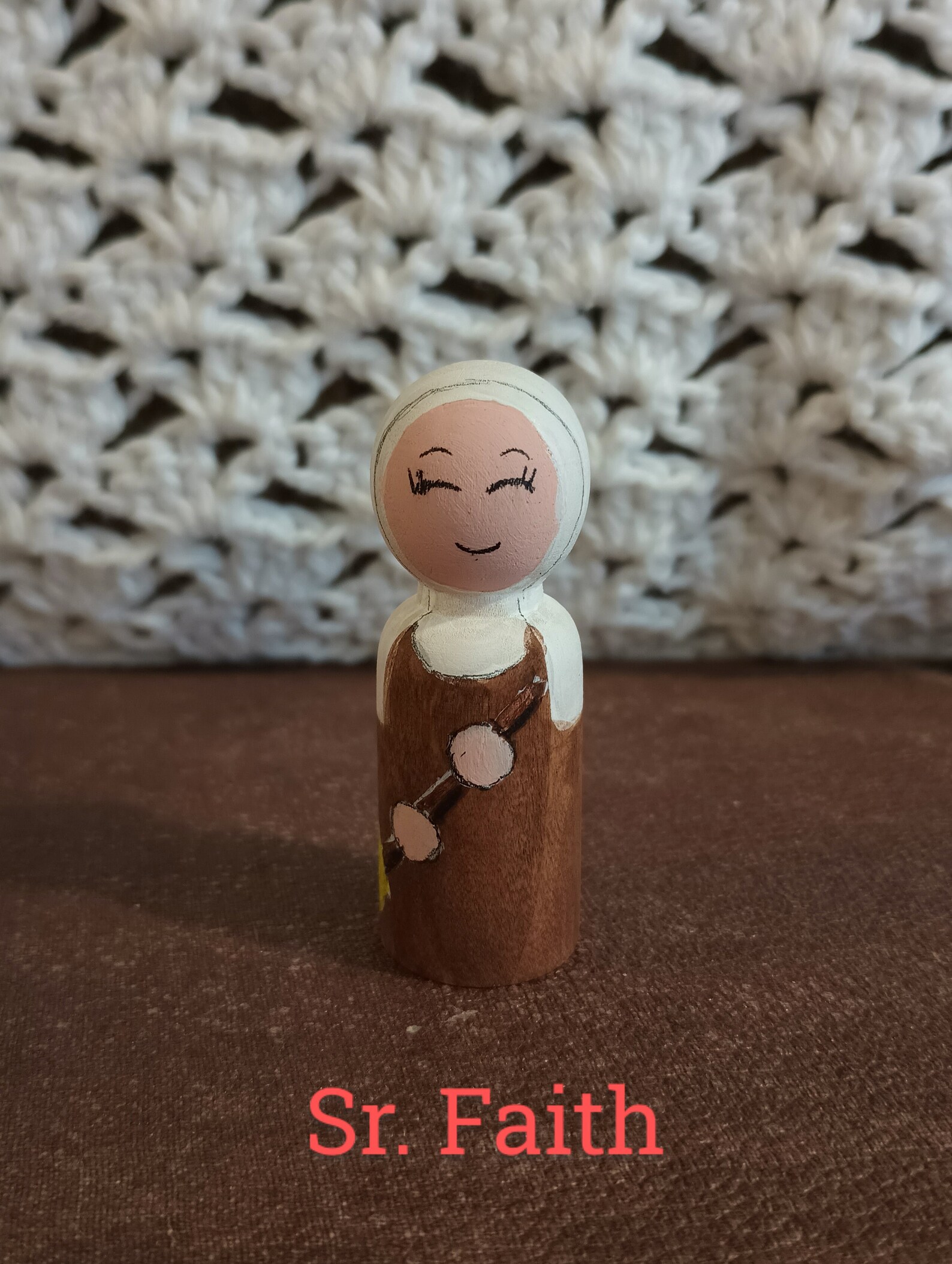 The Little Sisters Handmade Catholic Nun Peg Doll Carmelite - Etsy