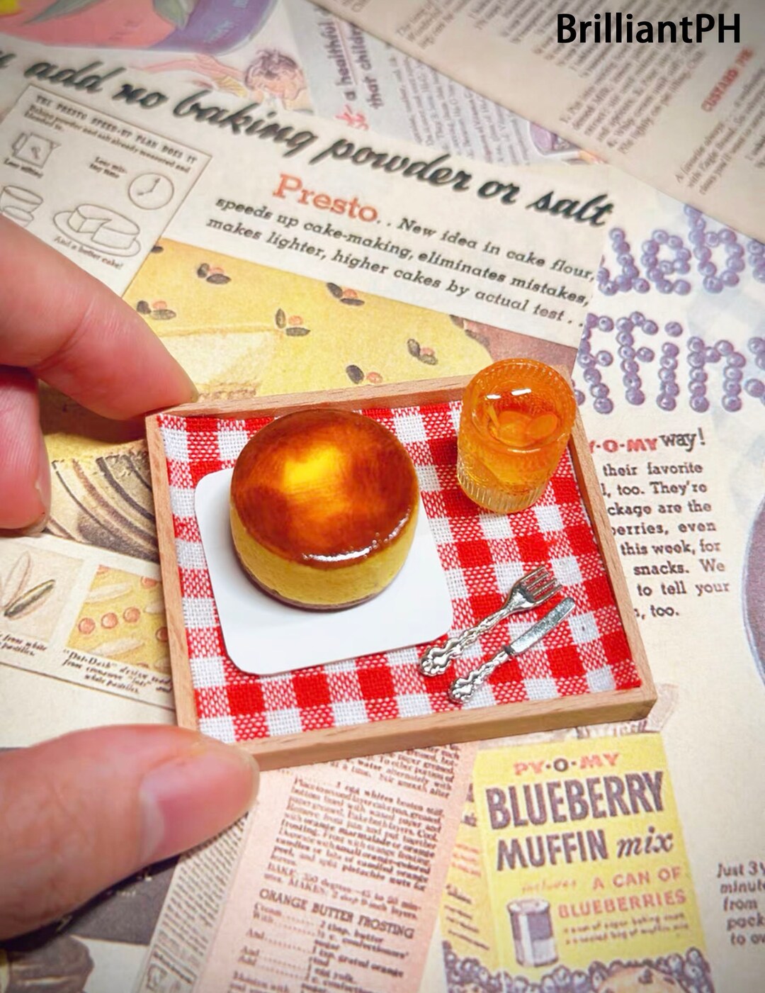 Miniature Cheesecake, Miniature Cake, Miniature Dessert, 1:12 ...