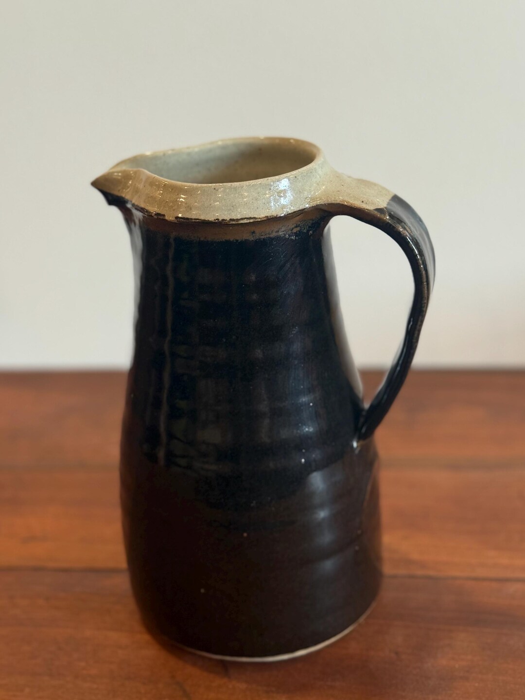 Vintage Mike Dodd Pottery Pitcher English Pottery Stoneware Pitcher ...