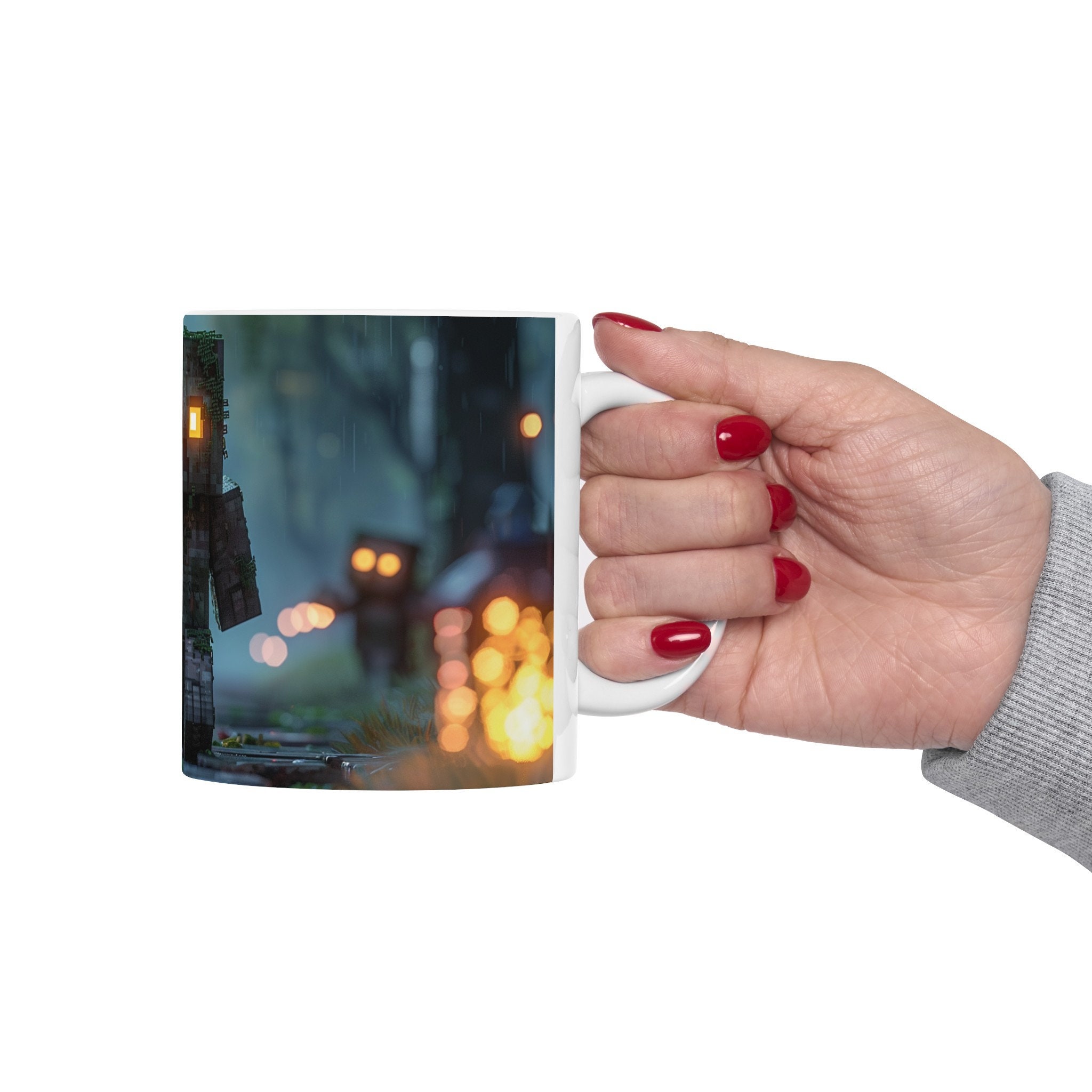 Minecraft Mug, Coffee Mug, Game Mug, Video Game Mug, Minecraft ...