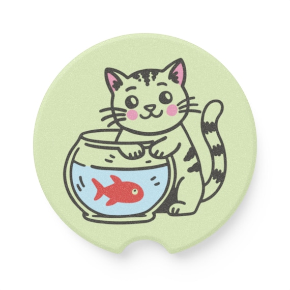 Fish Bowl Car Cartoon