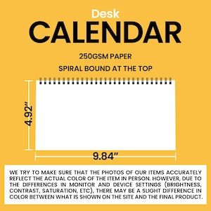 Persian 2025 Desk Calendar / تقویم رومیزی ساده میلادی شمسی ۲۰۲۵ ...