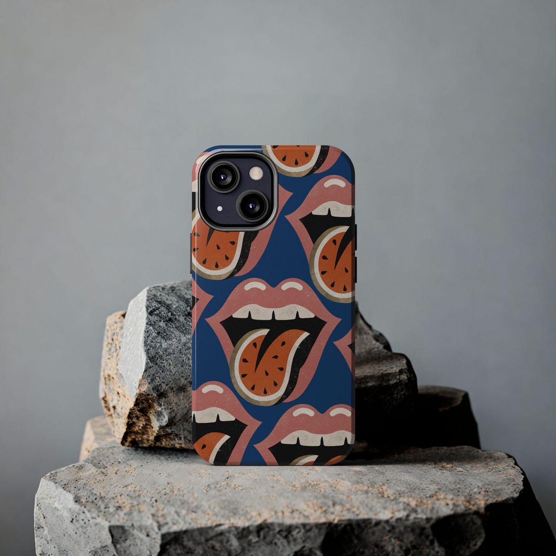 Watermelon Tongue Phone Case / قاب آیفون و سامسونگ یلدایی - زبان ...
