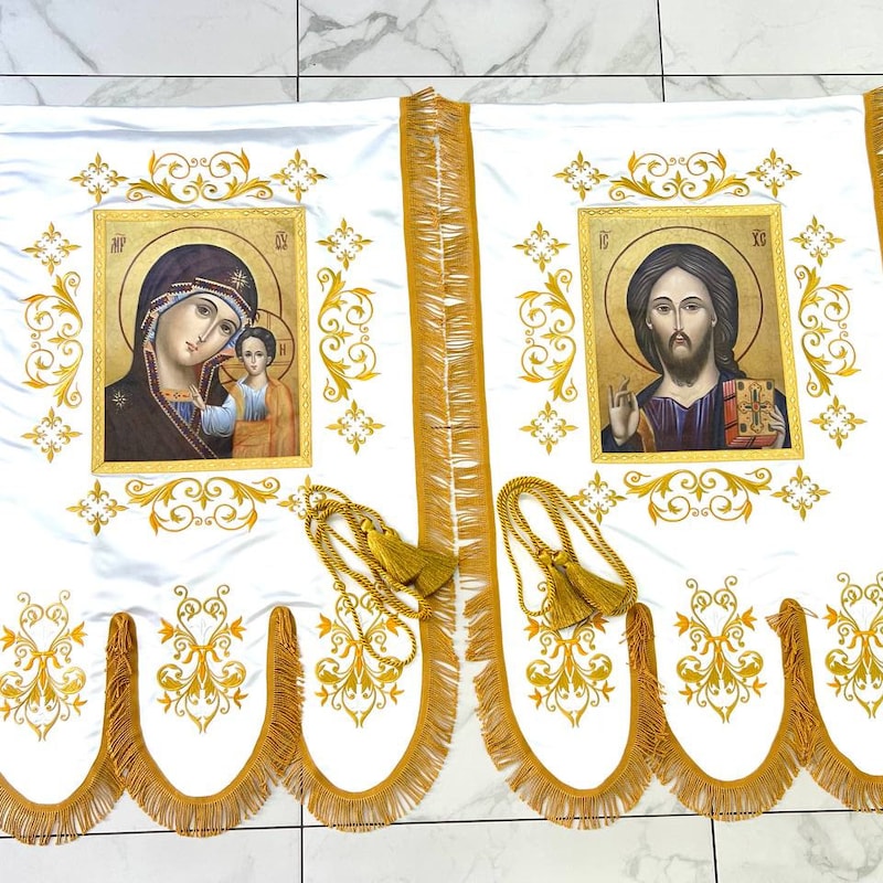 White Church Banners - Etsy