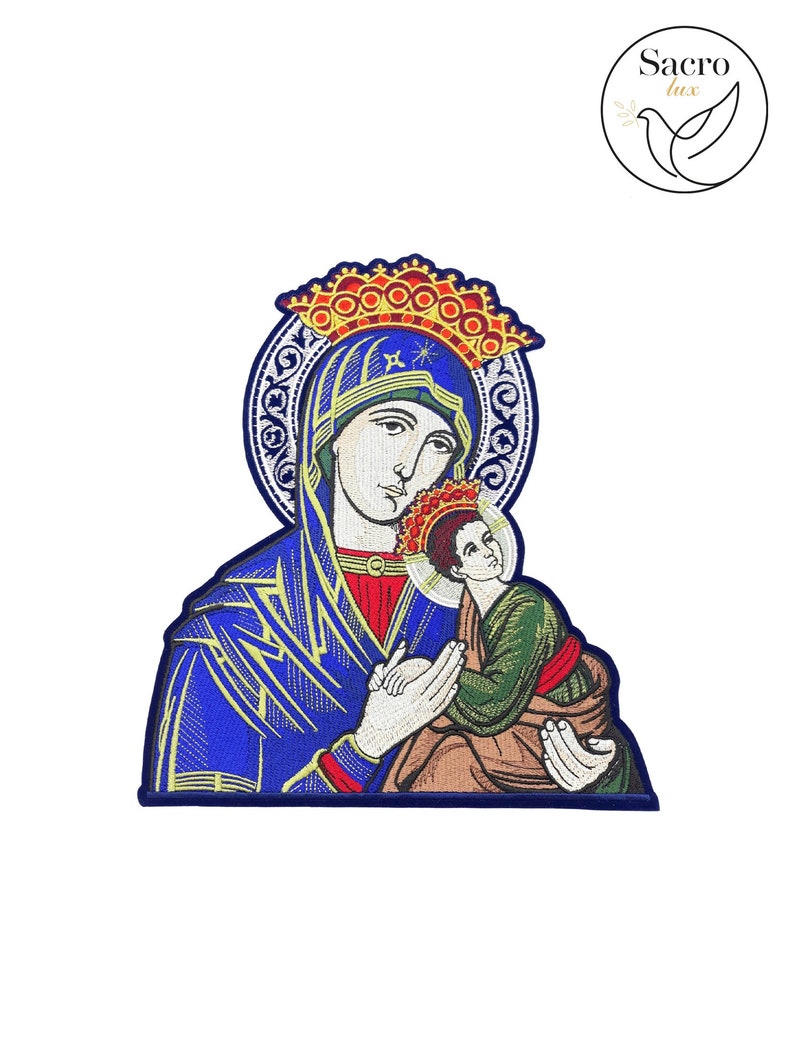 The Icon of the Holy Virgin Mary, Icons for Vestments, Virgin Mary and ...
