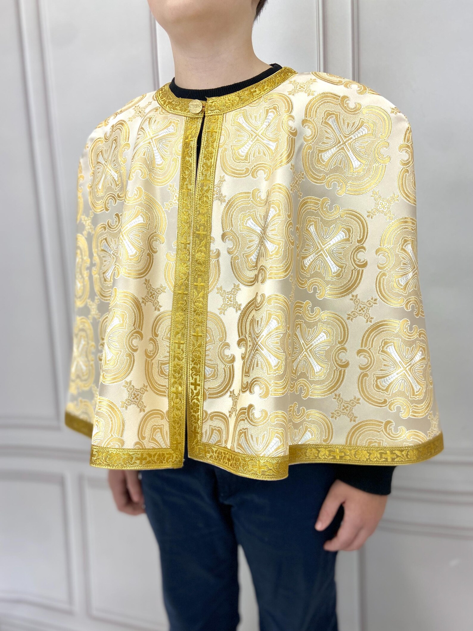 Orthodox Boys Liturgical Robe - Greek Vestments for Altar Boy ...