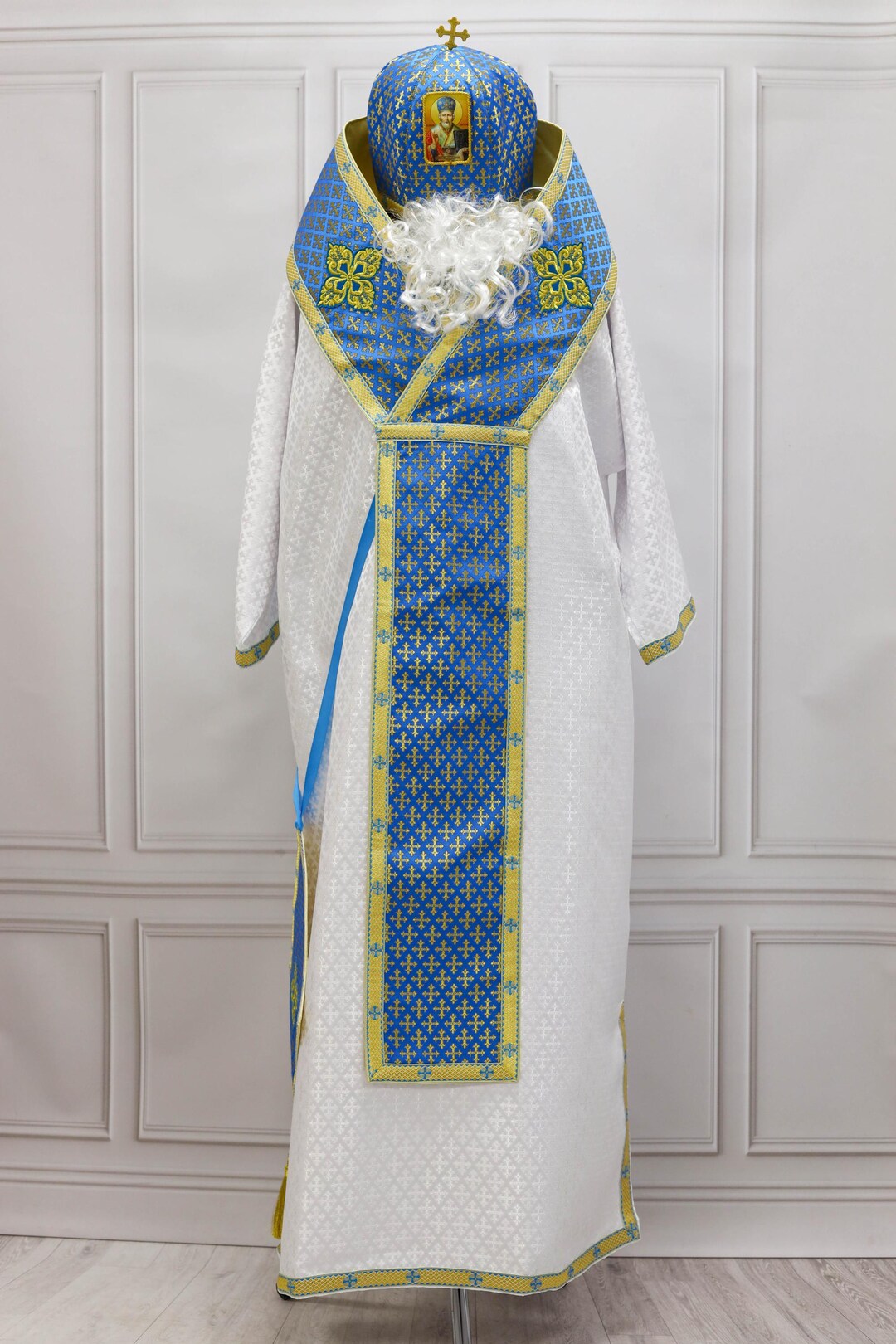 Saint Nicholas Adult Vestments, Saint Nicholas Costume Set, St ...