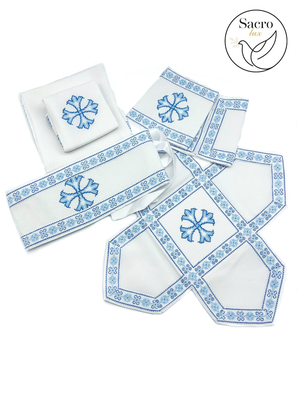 Orthodox Vestments Set, Handmade Priest Vestment Set, Embroidered ...