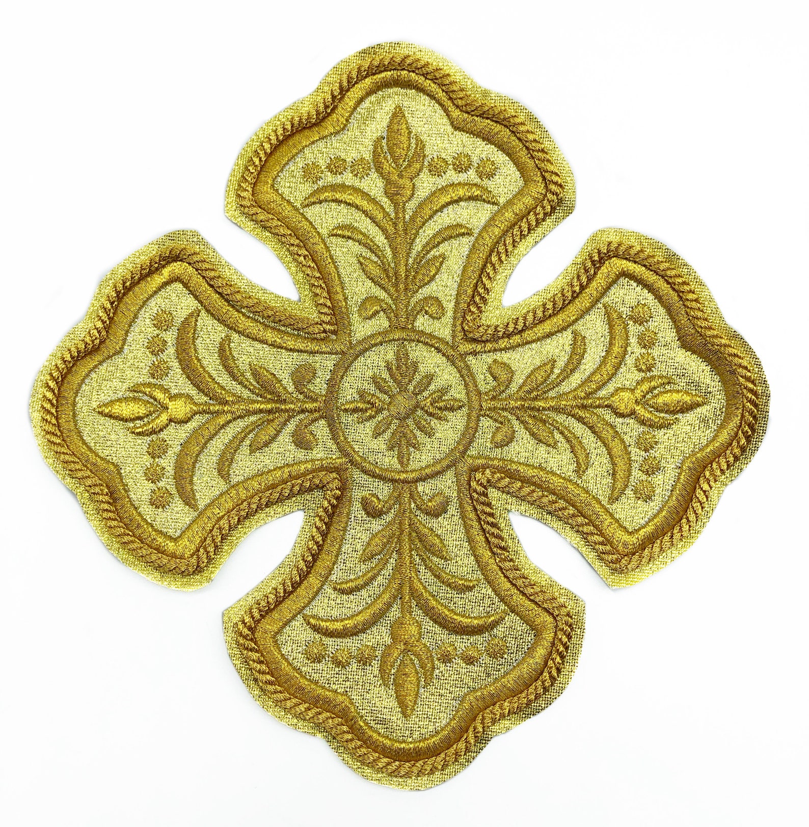 Embroidered Crosses, Embroidered Cross for Liturgical Vestments, Church ...