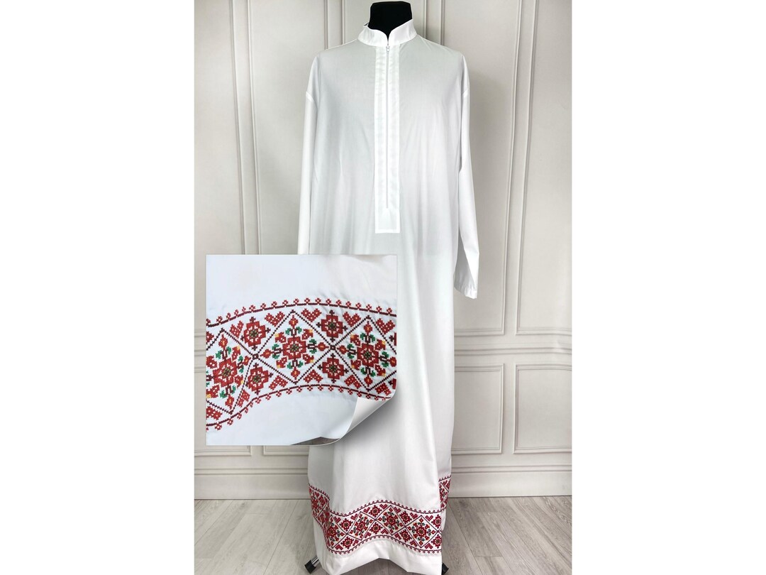 Embroidered Stikharion, Orthodox Stichar, Altar Robe, Orthodox Vestment ...