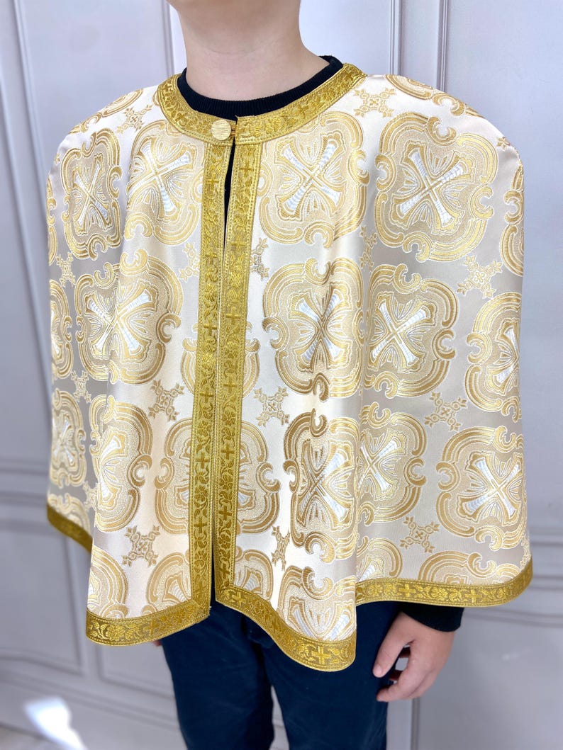 Orthodox Boys Liturgical Robe - Greek Vestments for Altar Boy ...
