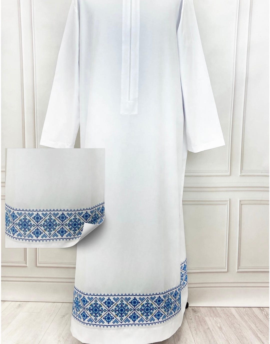 Embroidered Stikharion, Orthodox Stichar, Altar Robe, Orthodox Vestment ...