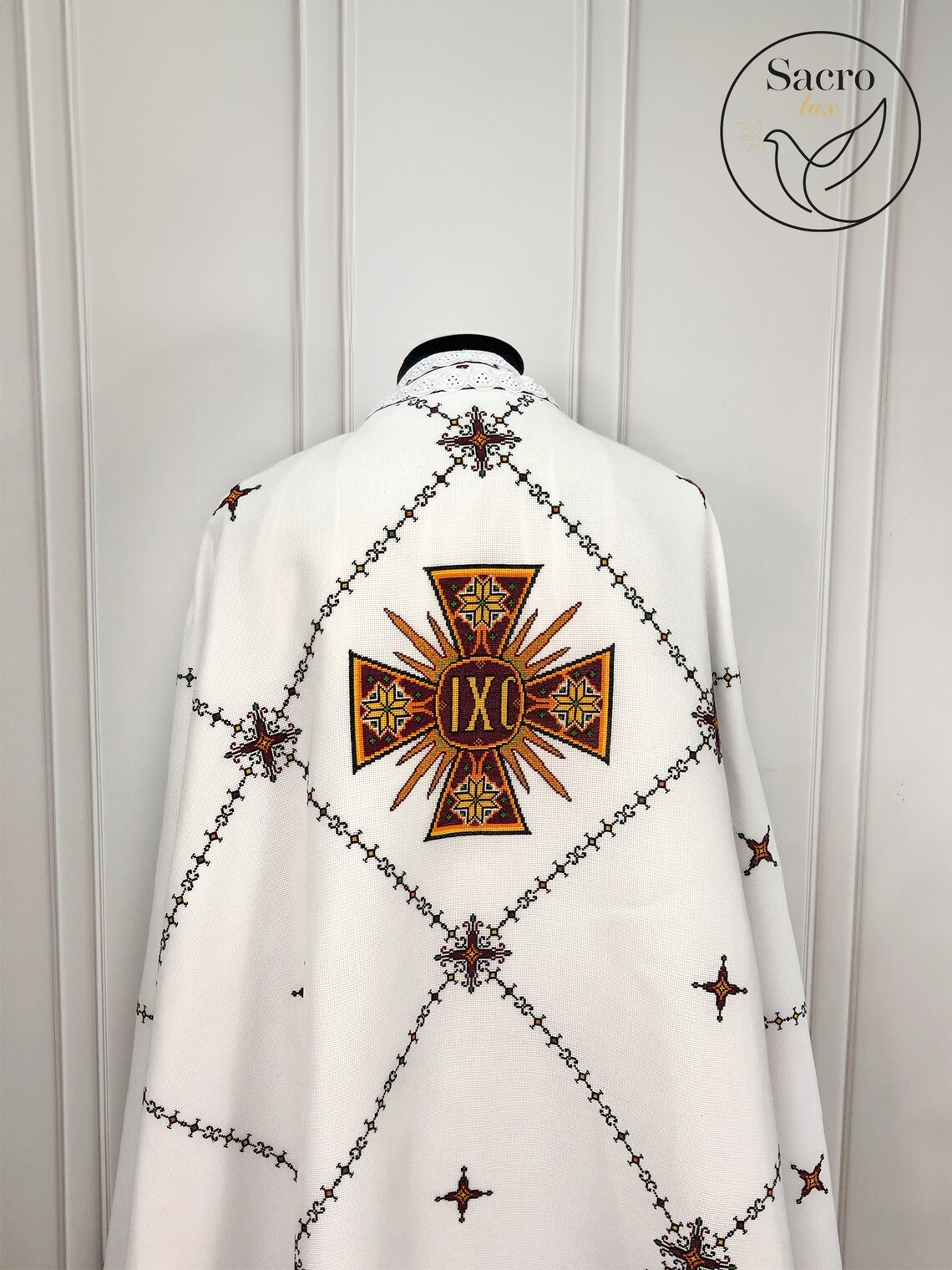 Handmade Greek Style Vestments Set, Made to Order Orthodox Vestments ...