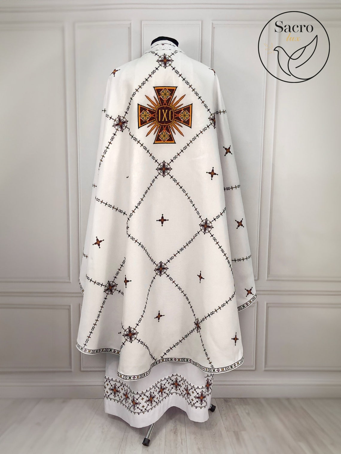 Handmade Greek Style Vestments Set, Made to Order Orthodox Vestments ...