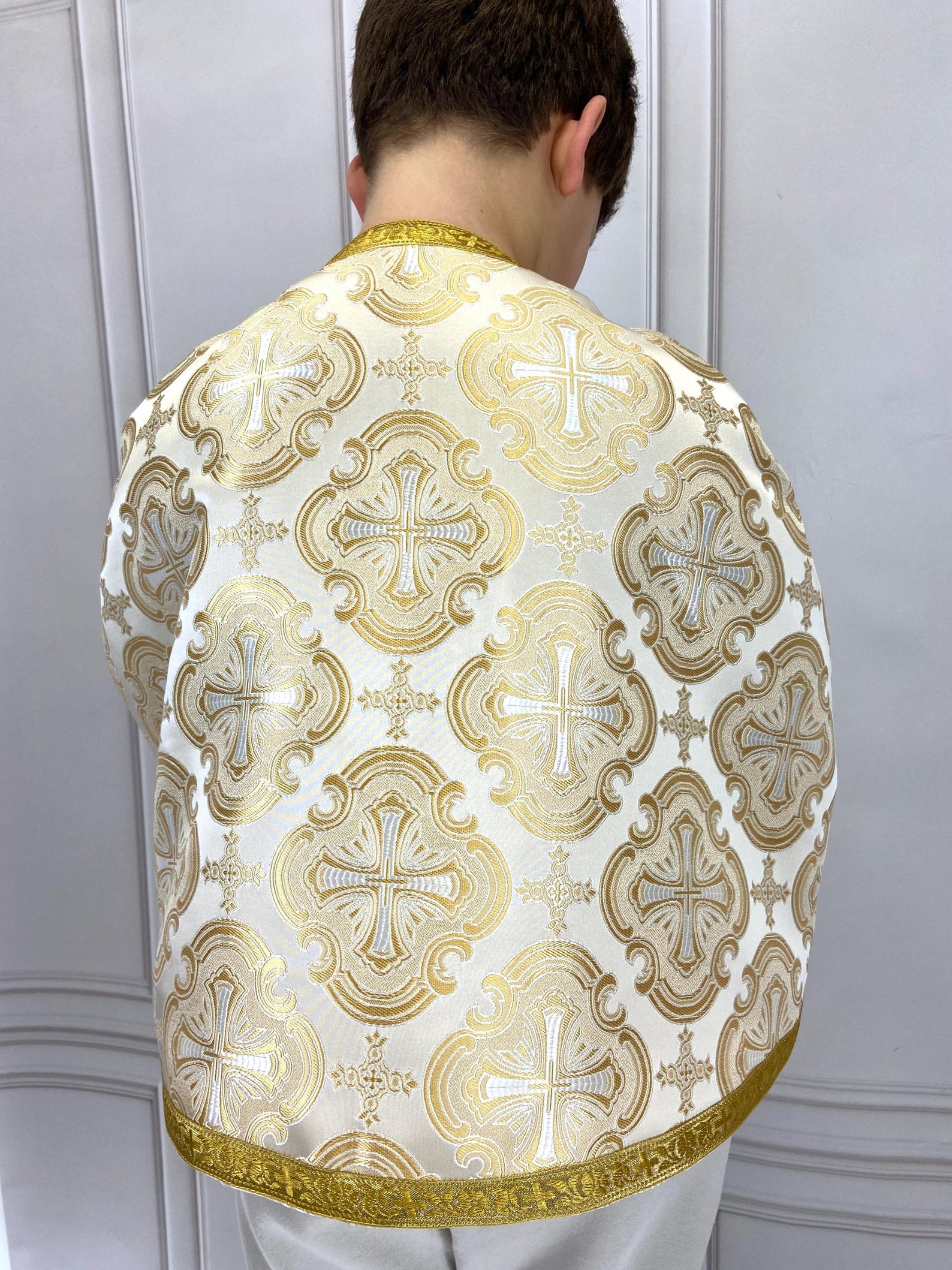 Orthodox Boys Liturgical Robe - Greek Vestments for Altar Boy ...