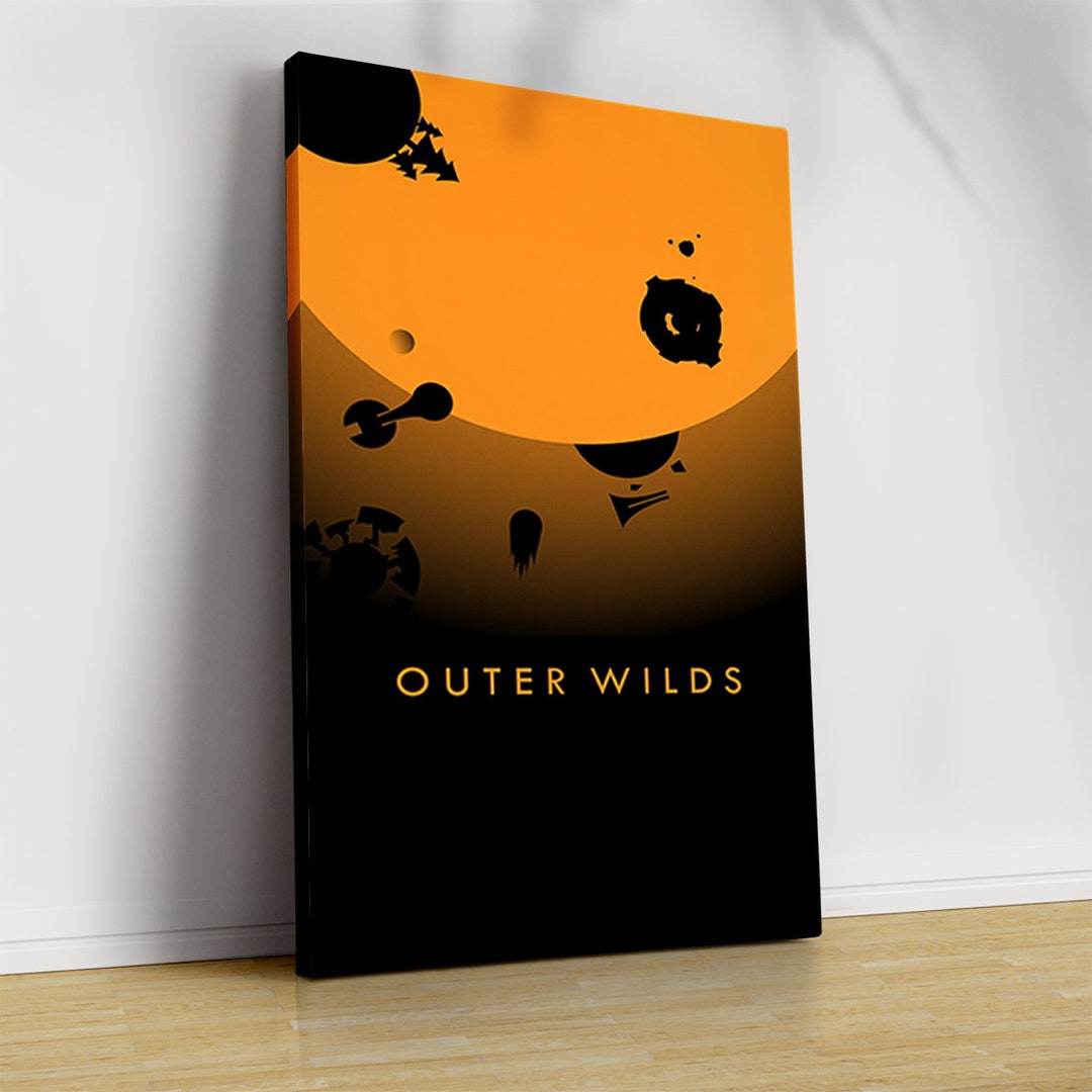 Mysterious Outer Wilds Poster Collector's Memorabilia Poster Print on Canvas Fine Art Print ...