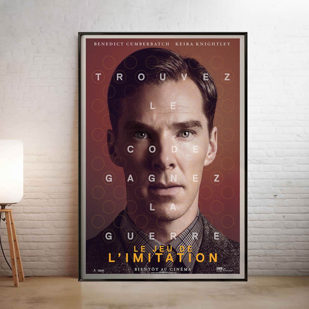 The Imitation Game Movie Poster Canvas Wall Art for Bedroom Aesthetic ...