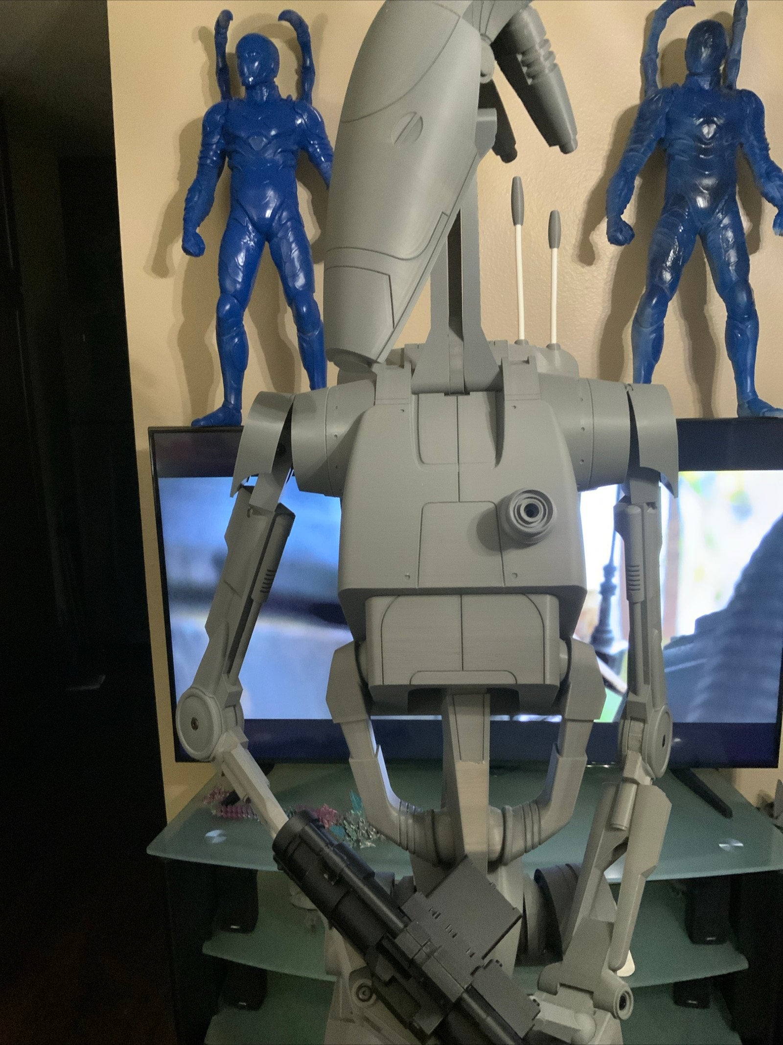 Star Wars Life Size Battle Droid 3d Printed Kit With Bolts Over 6 Tall ...