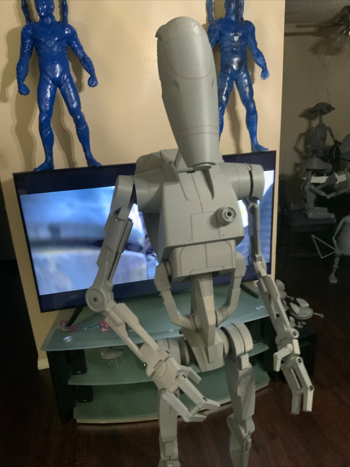 Star Wars Life Size Battle Droid 3d Printed Kit With Bolts Over 6 Tall ...