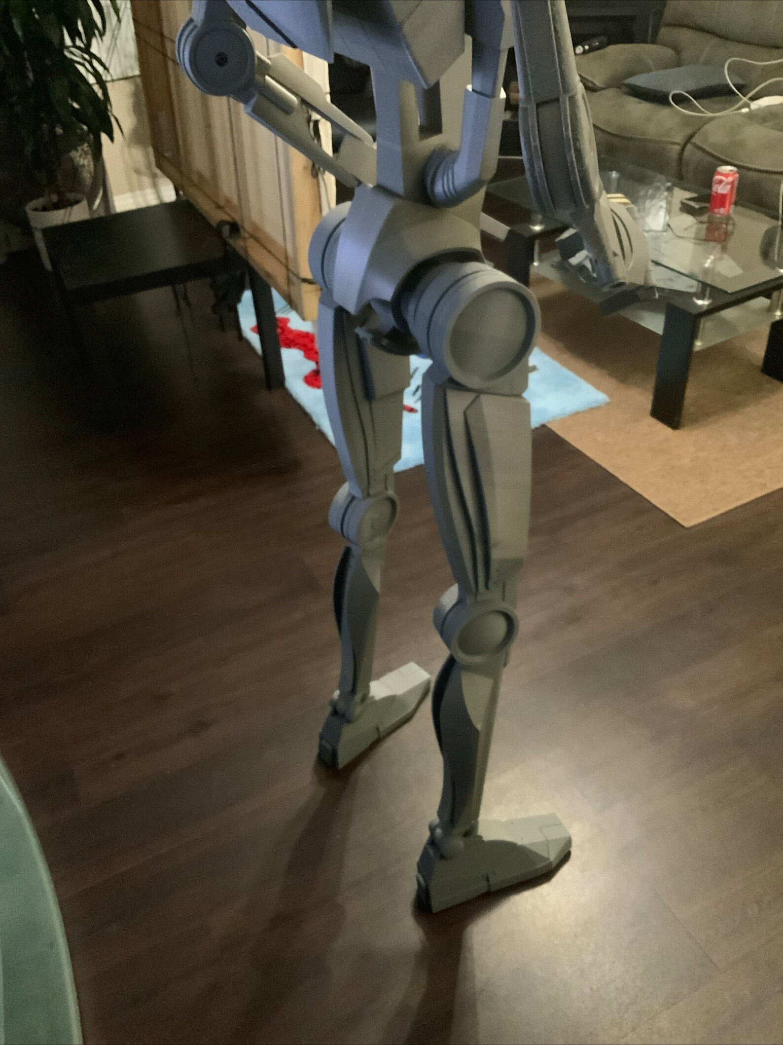 Star Wars Life Size Battle Droid 3d Printed Kit With Bolts Over 6 Tall ...