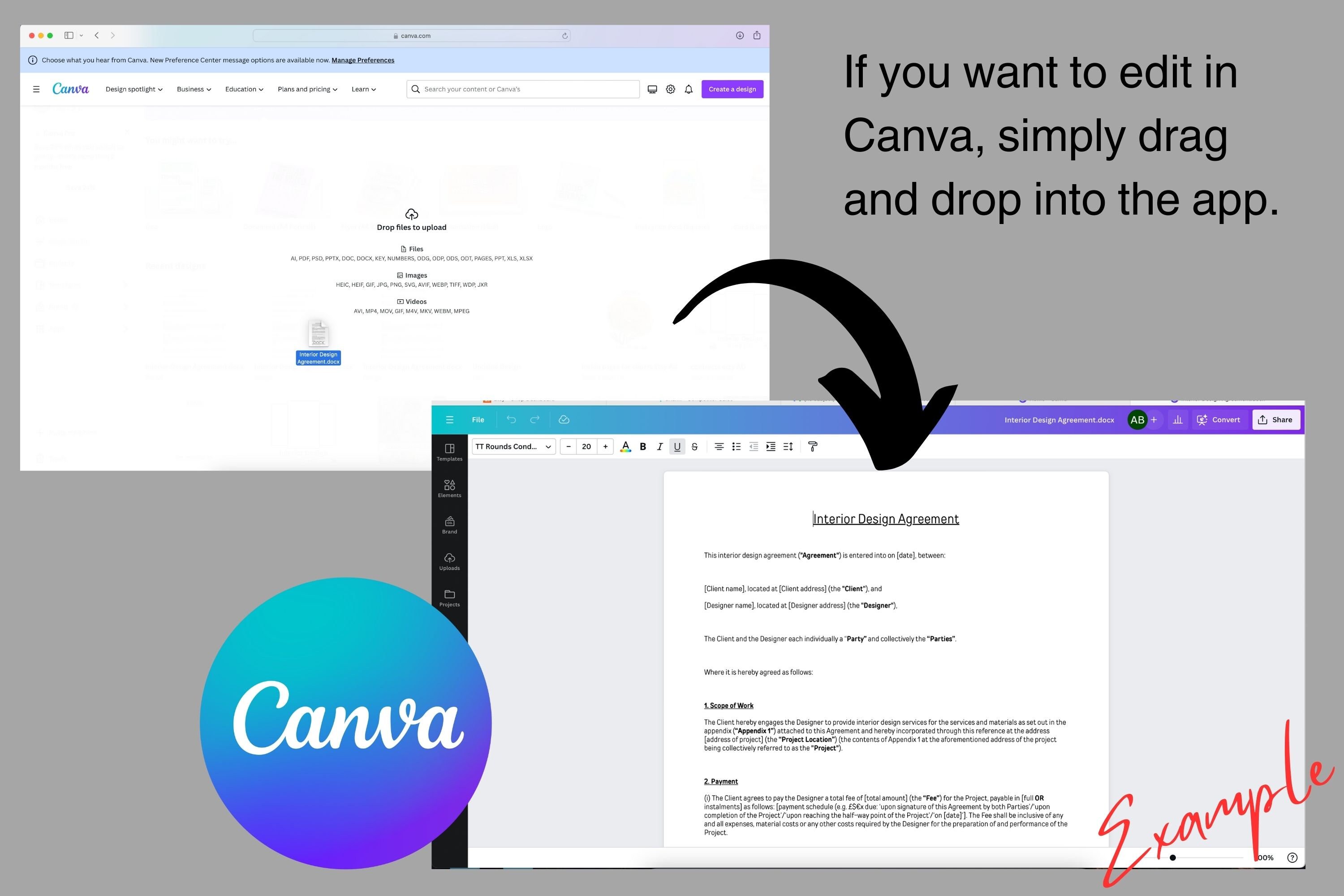 Editable 'best Friends Agreement' Novelty Contract Template - Etsy