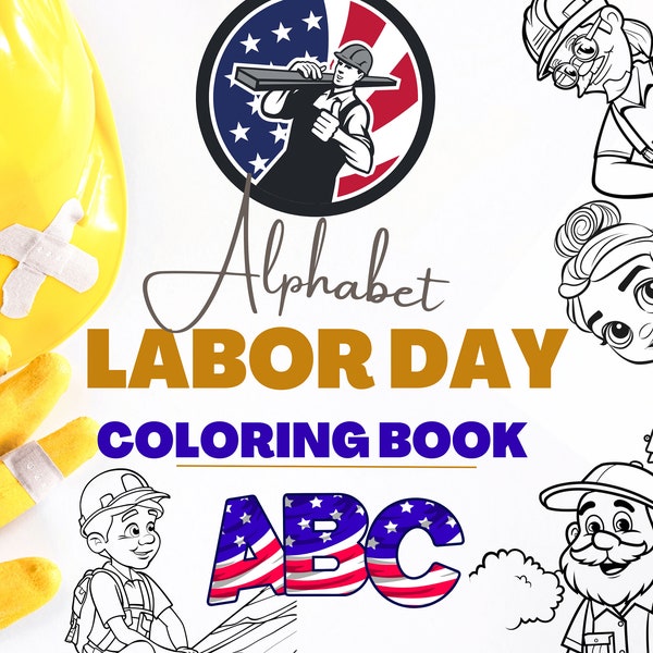 Coloring Pages Labor Day - Etsy