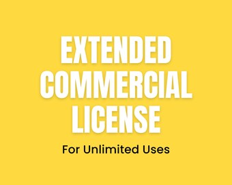 EXTENDED COMMERCIAL License Use for One Listing for One Person for ...