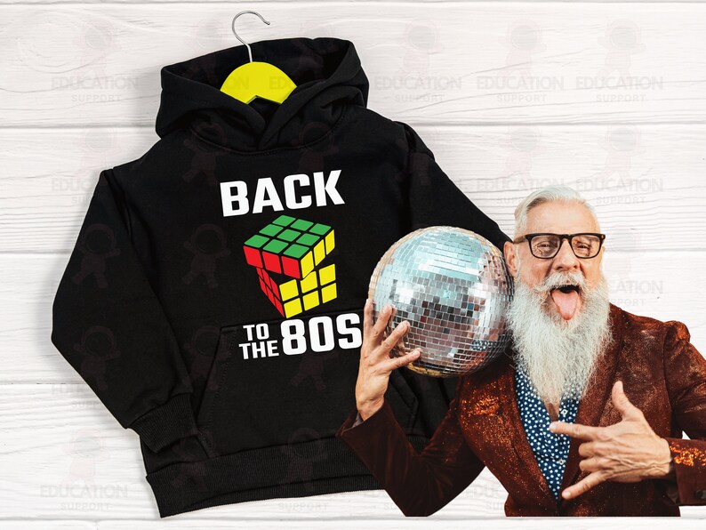 Back to the 80, Rubik's Cube T-shirt, 3x3 Rubik's Cube, Rubix Cube PNG ...