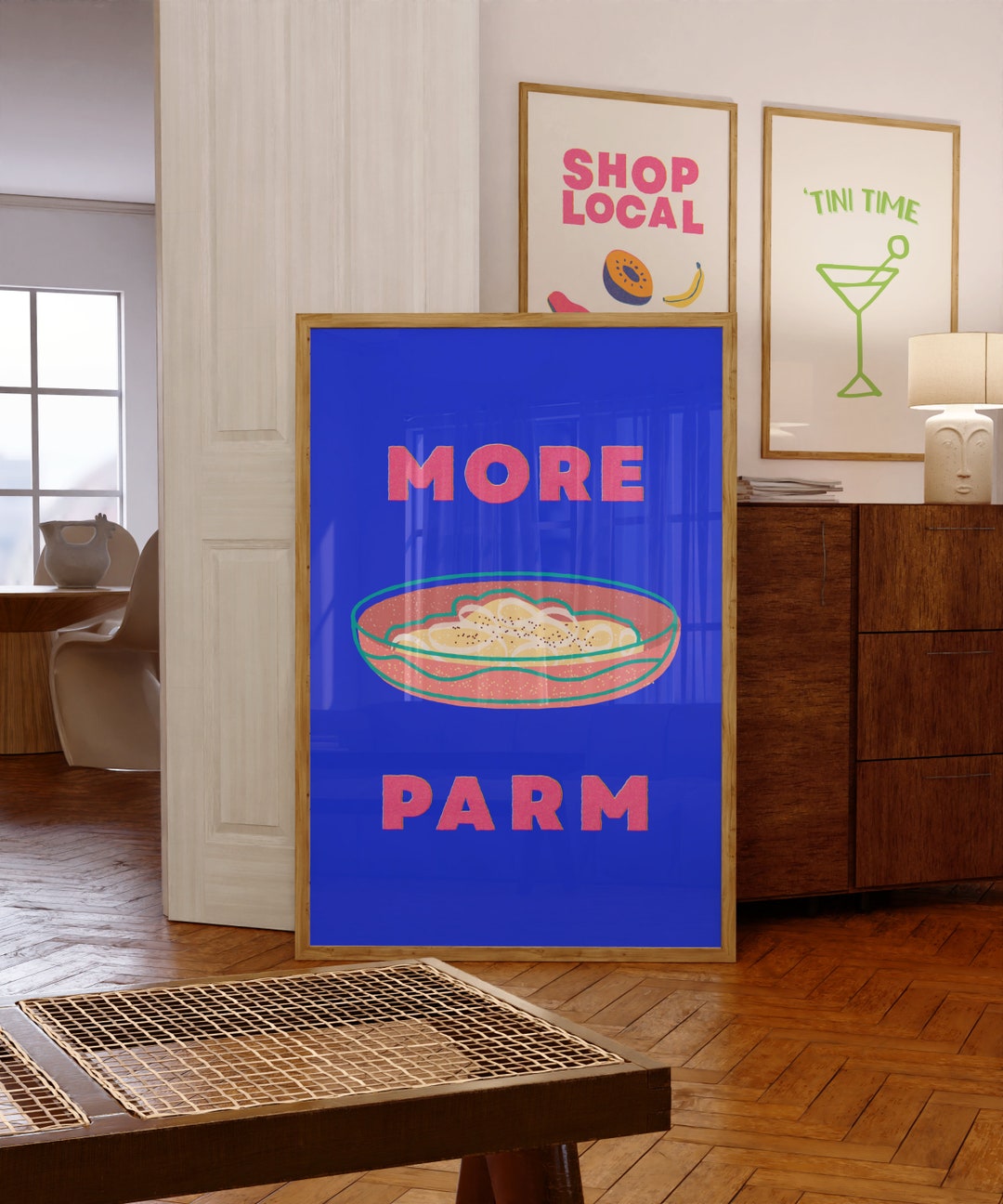Pasta Poster Parmesan Cheese Print Food Print Kitchen Decor Pasta Print ...