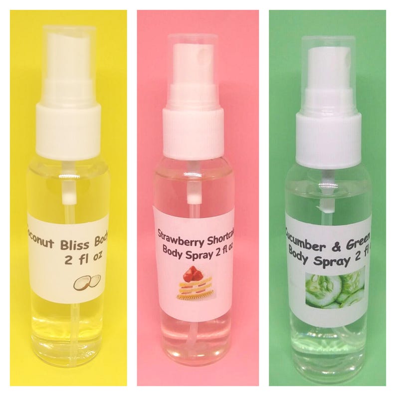 Body Spray, Hair & Body Mist, 2 Fl Oz - Strawberry Shortcake or ...