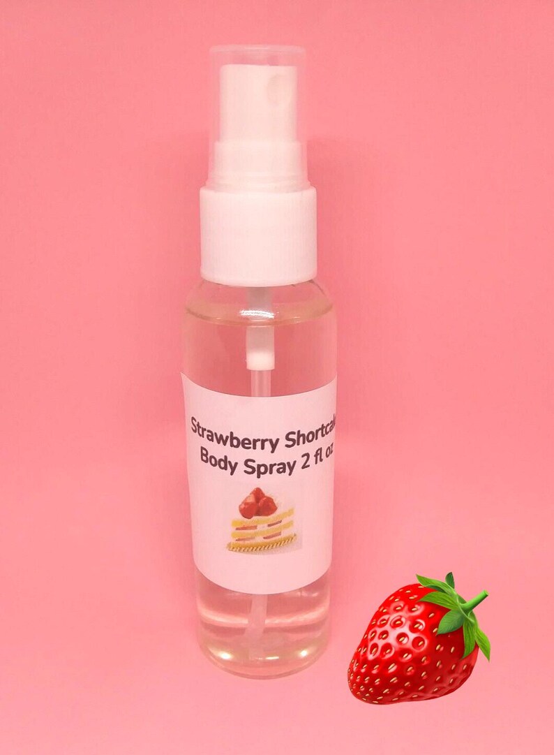 Body Spray, Hair & Body Mist, 2 Fl Oz - Strawberry Shortcake or ...
