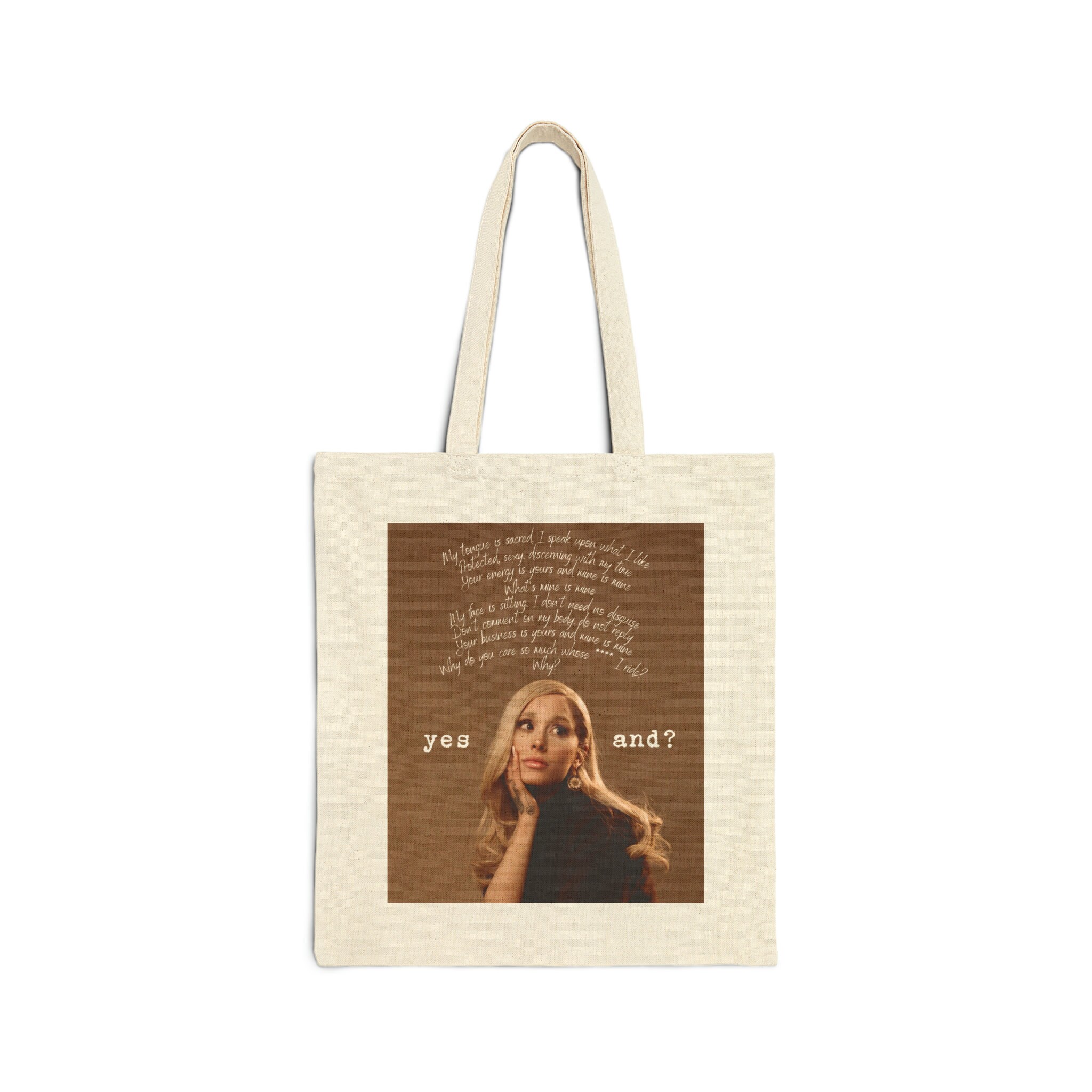 Ariana Grande Eternal Sunshine Yes and Ariana Grande Tote Bag Ariana ...
