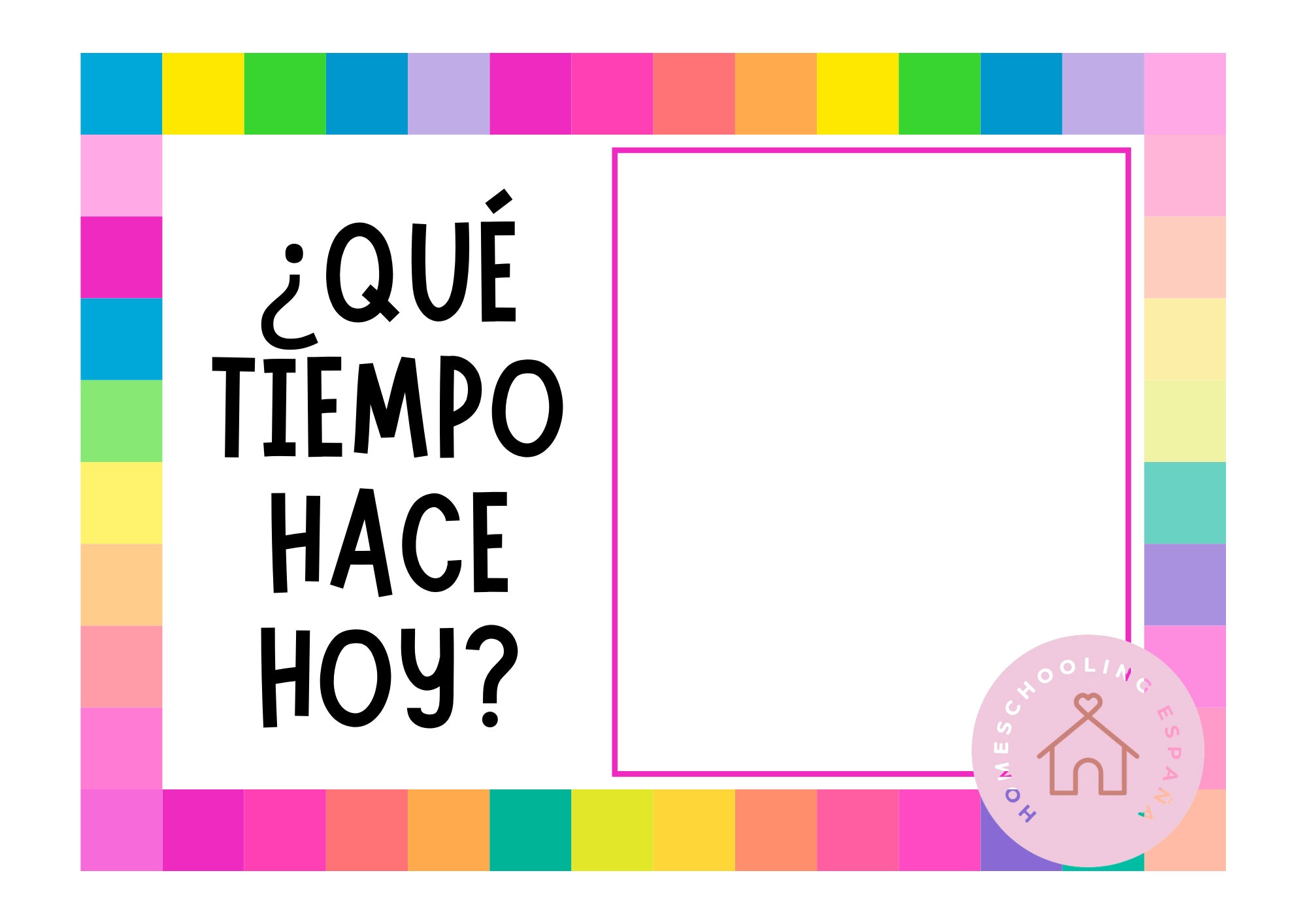 Qué tiempo hace hoy Flashcards en Español. Flashcards del tiempo ...