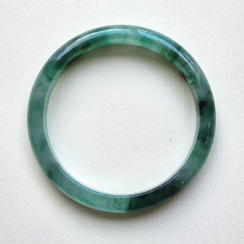 Burmese Jade Bangle 54mm - Etsy