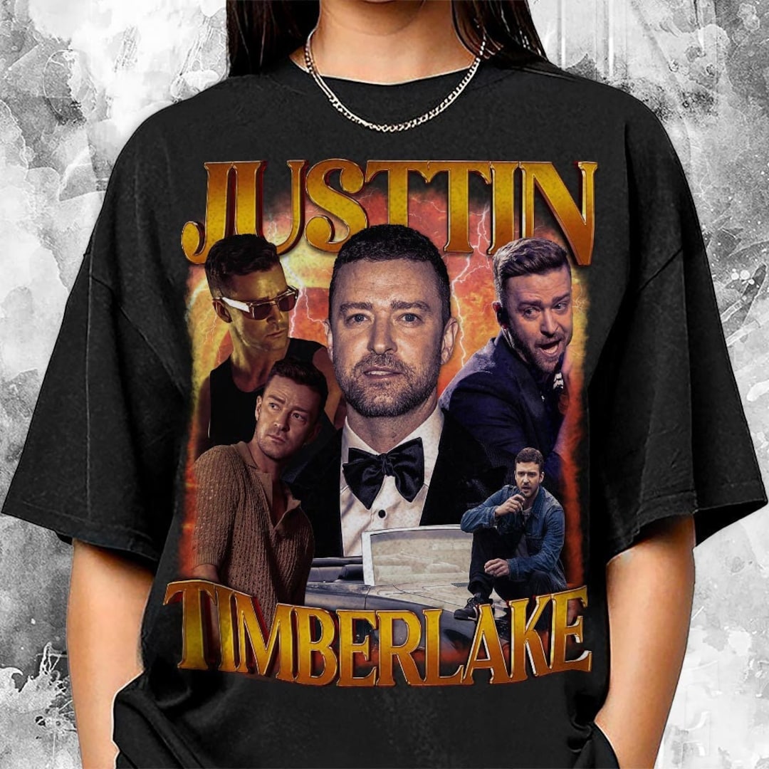 Burdyclothing Justin Timberlake 90s Shirt, Bootleg Singer Retro Justin ...