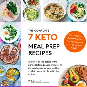 7 Keto Recipes Diet Plan Meal Prep Recipes Ketogenic Diet Meal Plan ...