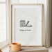 Happy Hour Print, Home Library Wall Art, Reading is My Therapy ...