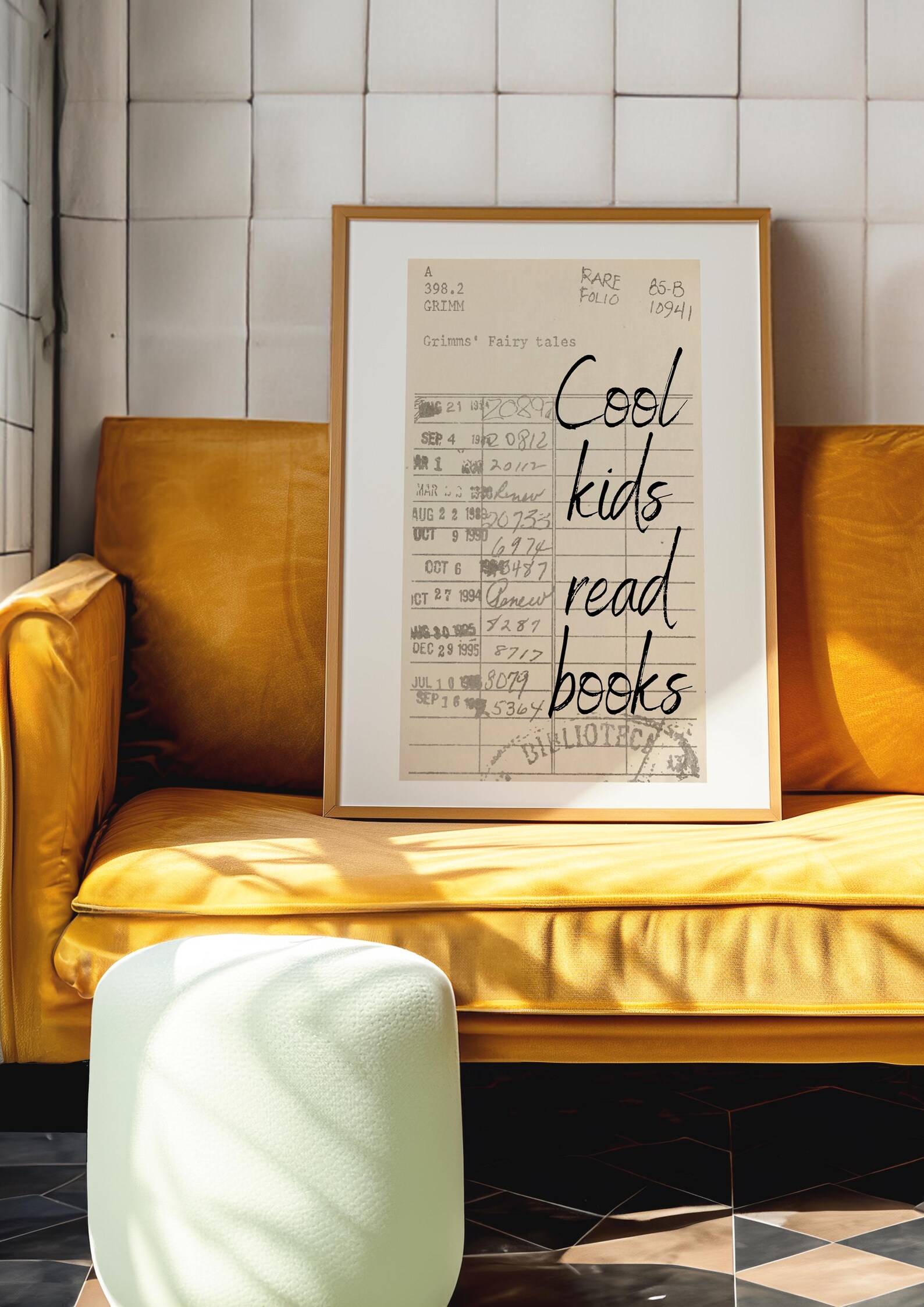 Cool Kids Read Books,kids Reading Book,playroom Wall Decor,classroom ...