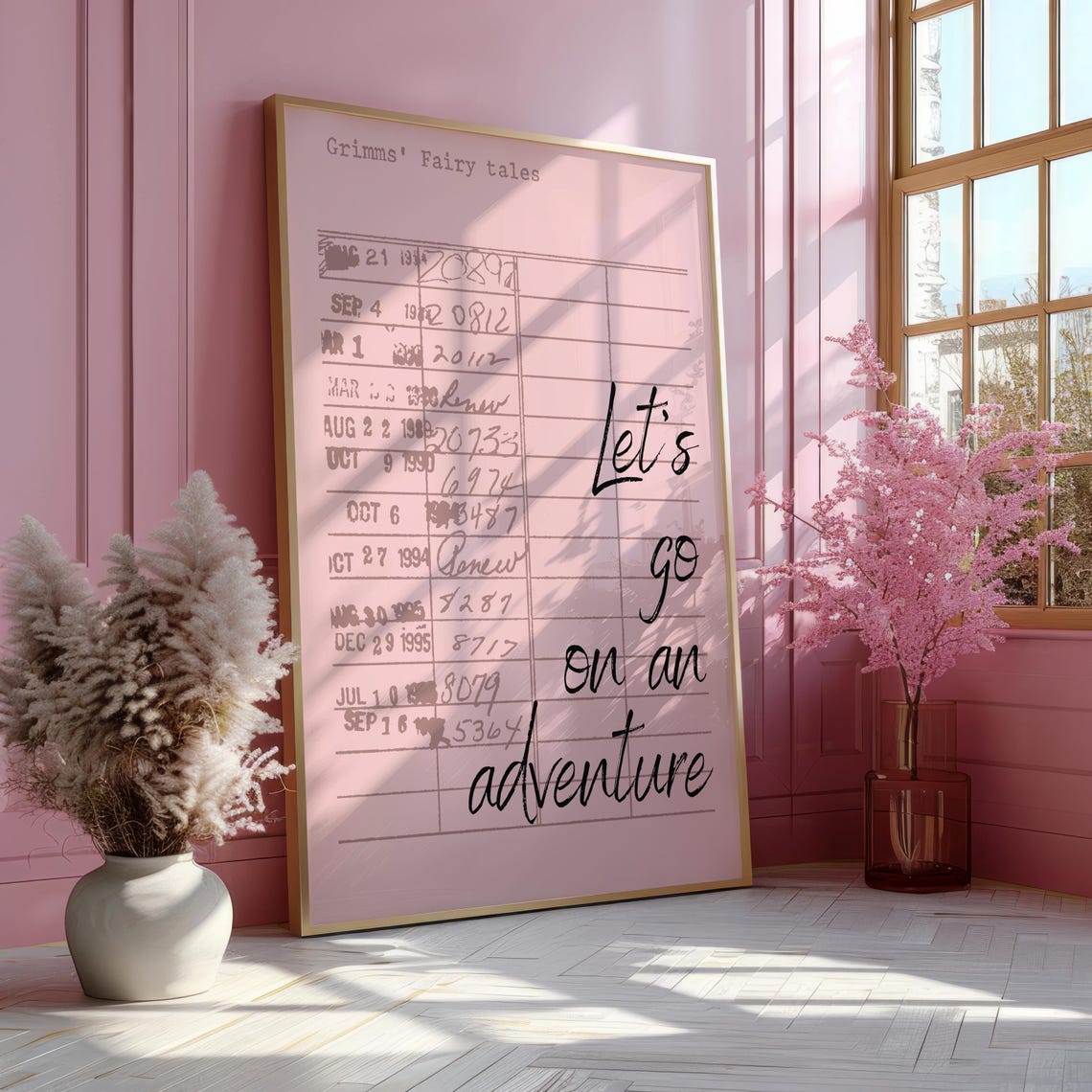 Children's Book Poster,kids Library Print,reading Kids Art Downloadable ...