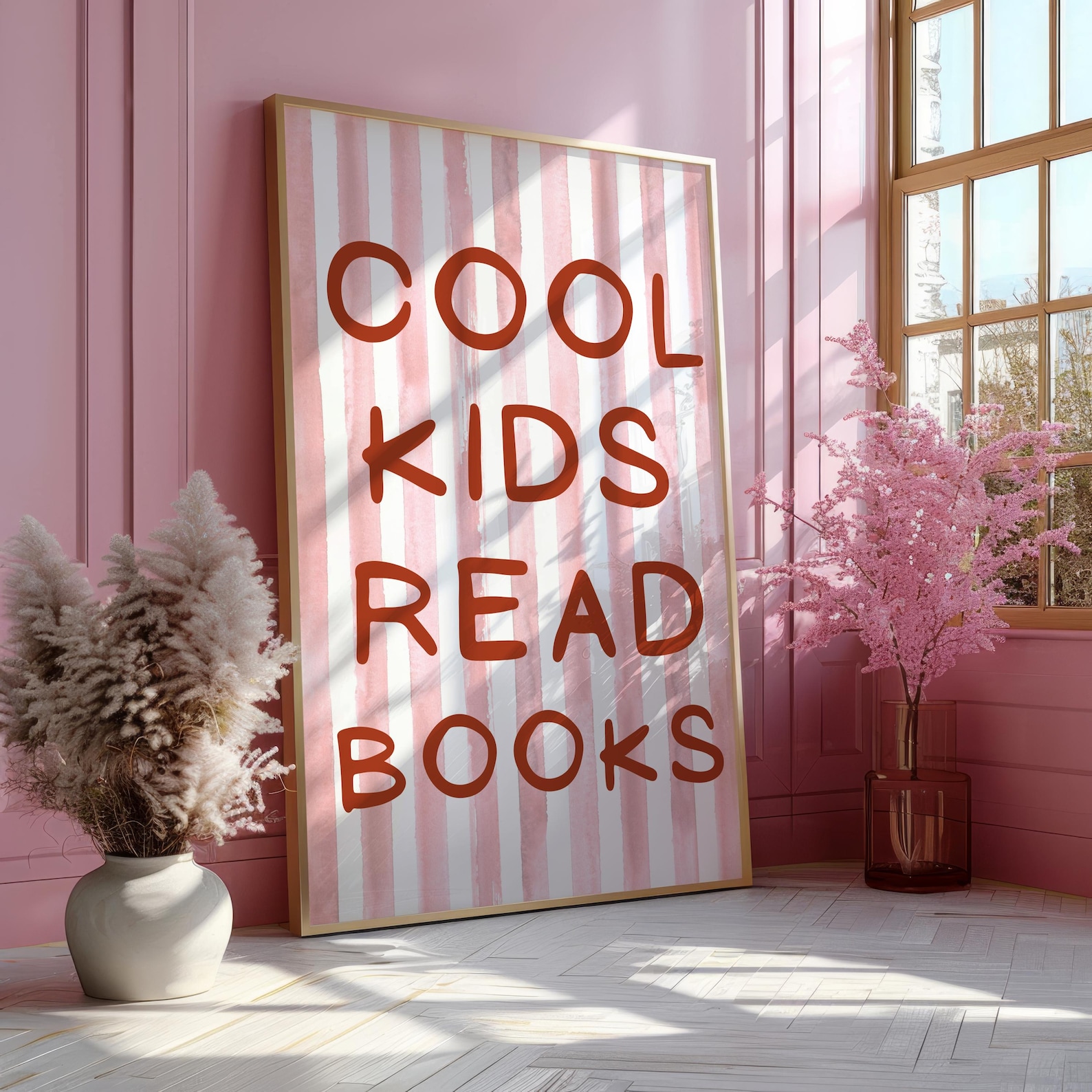 Cool Kids Read Books,playroom Wall Decor,classroom Wall Art, Homeschool ...