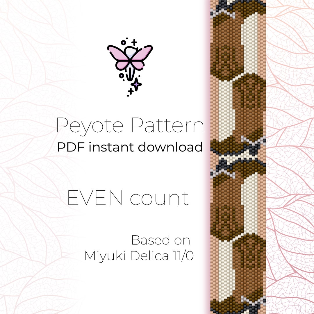 Cowboy Boots | Peyote Pattern | Even Count | Peyote Bracelet Pattern ...