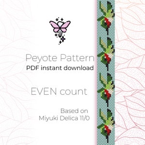 Cute Hummingbird | Peyote Pattern | Even Count | Peyote Bracelet ...