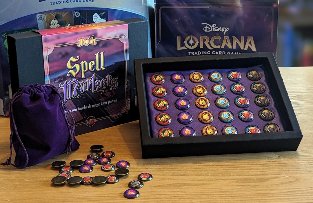 Spell Box - Lorcana TCG Tokens - Etsy