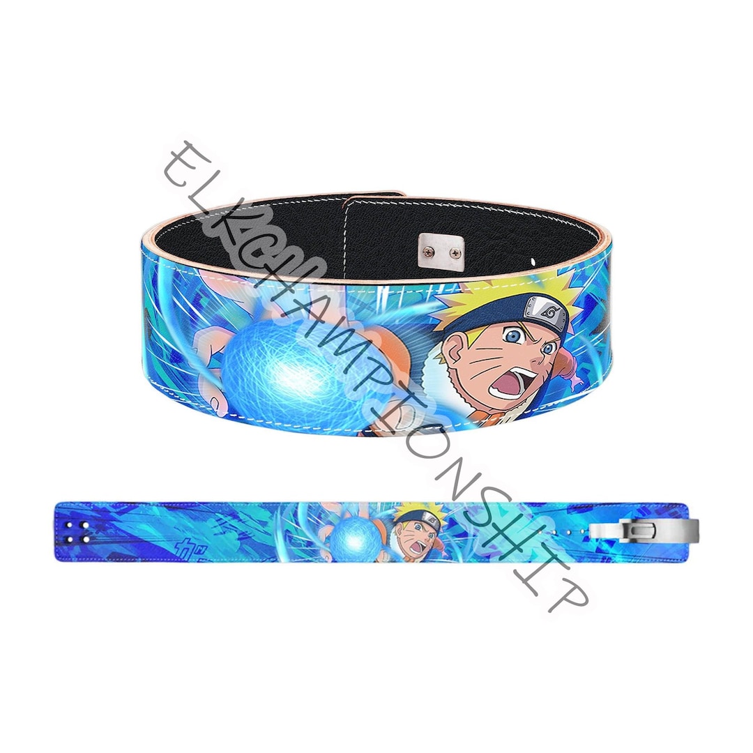 Naruto Uzumaki Custom Weightlifting Belt | Powerlifting Lever Belt ...