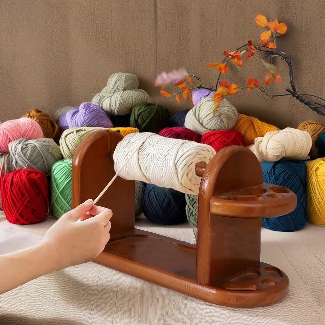 Wooden Spool Holder, Knitting and Sewing Tools, Sewing, Quilting ...