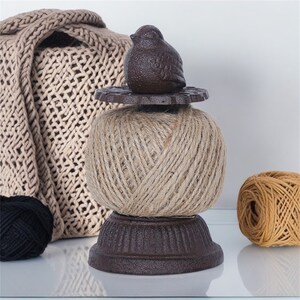 Iron Yarn Ball Holder, Knitting Yarn Feeder, Crochet Yarn Feeder ...